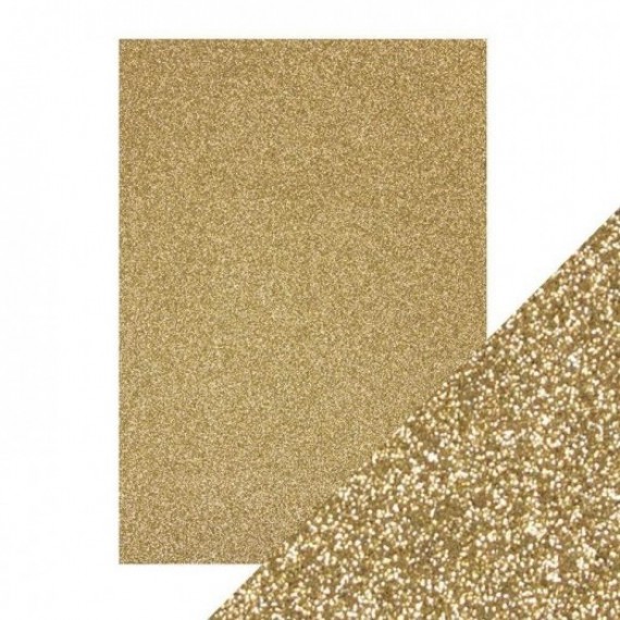 Glitter karton guld A4 250 g.