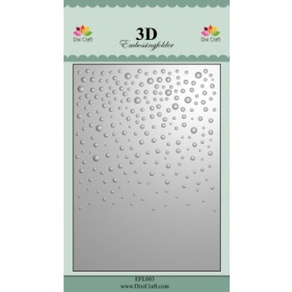 Embossing folder "Falling snow"